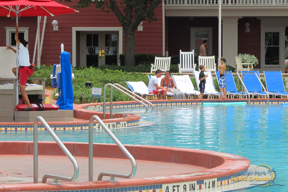 Disney's Boardwalk Inn Pool, 3 Pools, 200 Foot Water Slide