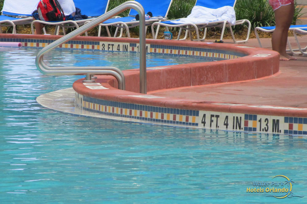 Disney's Boardwalk Inn Pool, 3 Pools, 200 Foot Water Slide