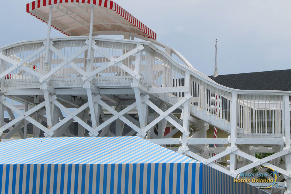 Disney's Boardwalk Inn Pool, 3 Pools, 200 Foot Water Slide