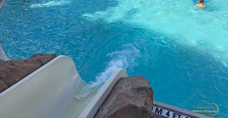 Disney’s Caribbean Beach Resort Pool - Water Slides - Zero Entry