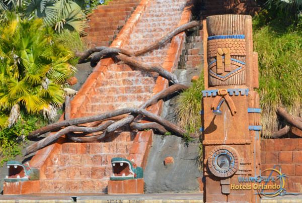 Disney Coronado Springs Resort Pool, Pictures, 123-foot water slide