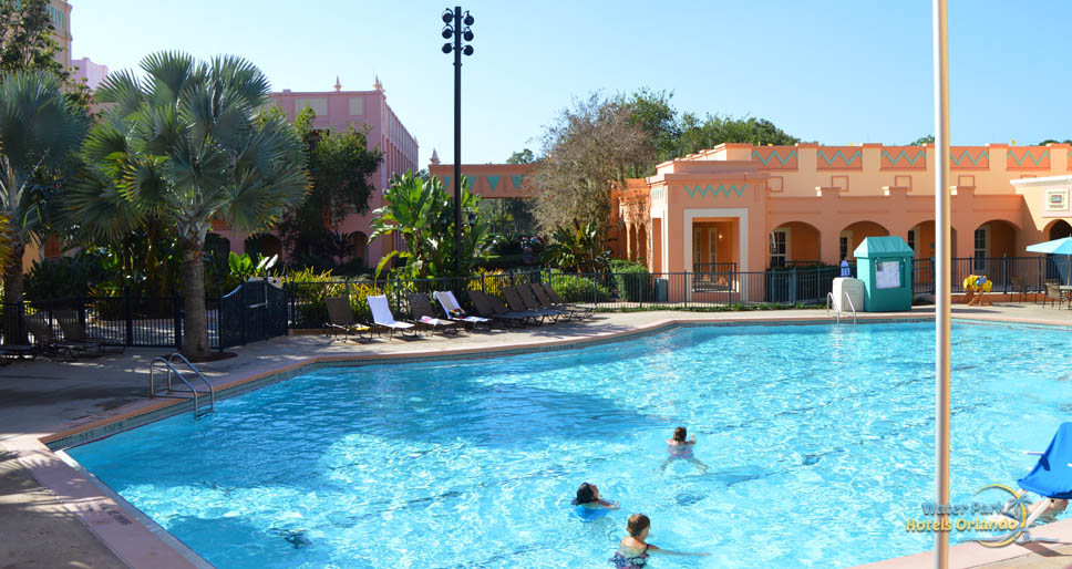 Disney Coronado Springs Resort Pool, Pictures, 123-foot water slide