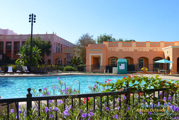 Disney Coronado Springs Resort Pool, Pictures, 123-foot water slide