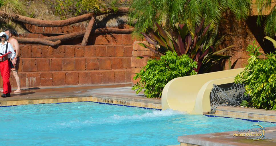 Disney Coronado Springs Resort Pool, Pictures, 123-foot water slide
