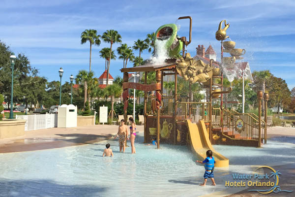 Disney Grand Floridian Resort Pool - Pictures - Water Slides
