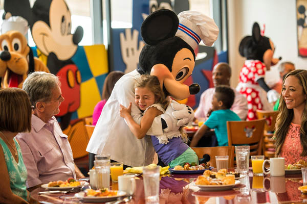Disney World Character Dining - Breakfast or Dinner with Disney Magic