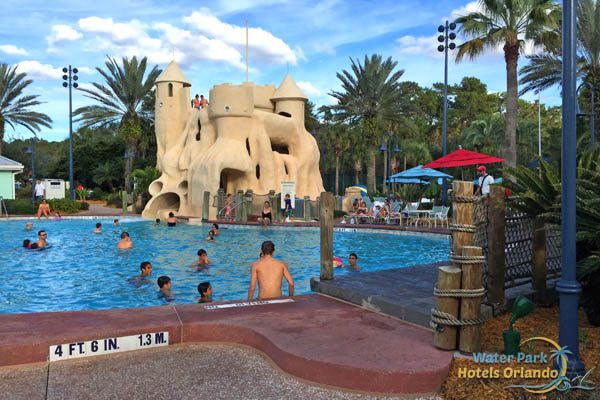 Disney Old Key West Pool - Water Slide, Quiet Pools