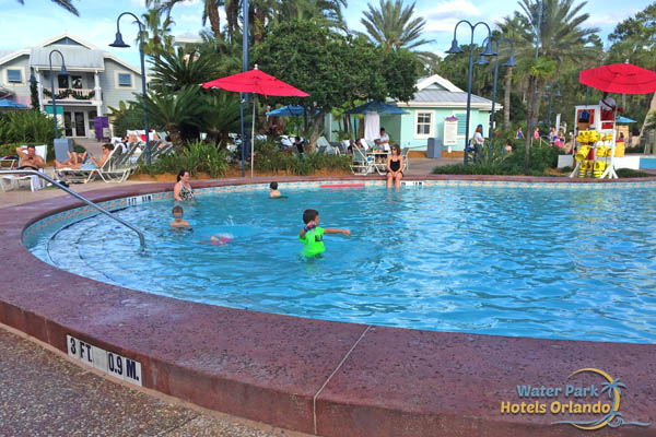 Disney Old Key West Pool - Water Slide, Quiet Pools