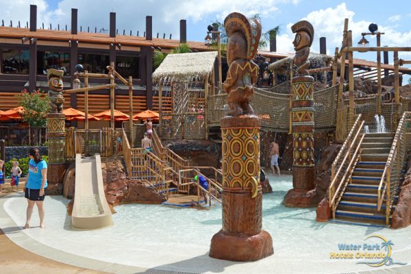 Disney Polynesian Resort Pool - Water Slide - Water Park Hotels Orlando