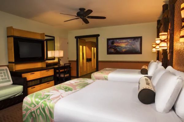 Disney Polynesian Resort Rooms