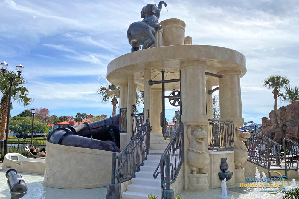 Disney Riviera Resort Pools - Water Slides, Fun for the Family