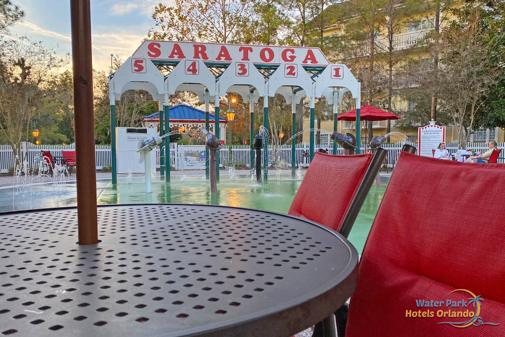 Disney Saratoga Springs Resort with 5 Pools, 2 large water slides