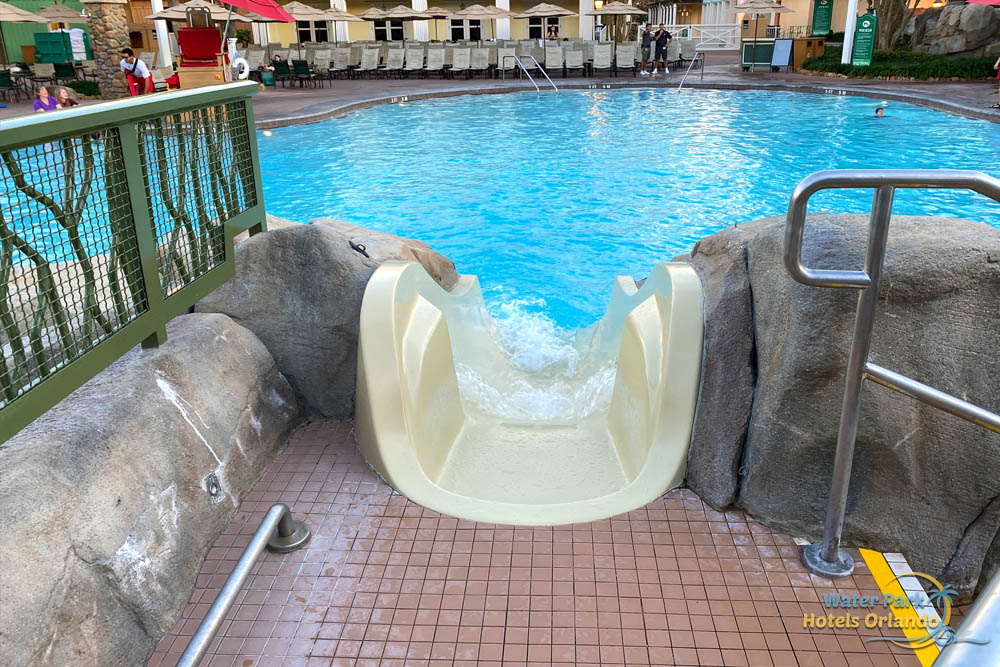 Disney Saratoga Springs Resort with 5 Pools, 2 large water slides