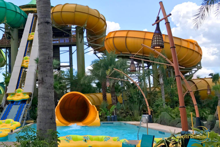 Universal Volcano Bay Slides - Water Slide for all ages