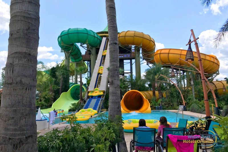 Universal Volcano Bay Slides - Water Slide for all ages