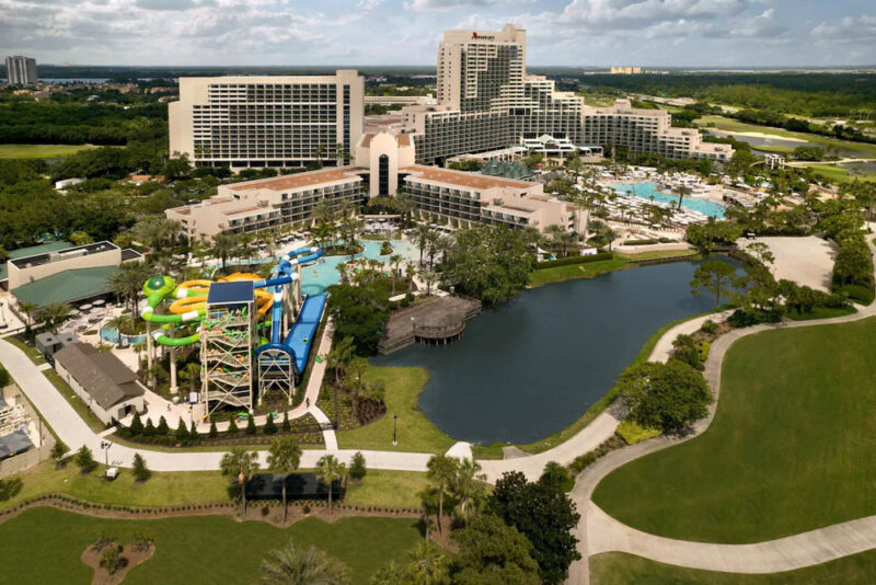 Orlando World Center Marriott Recreation - Water Slides, Lazy River